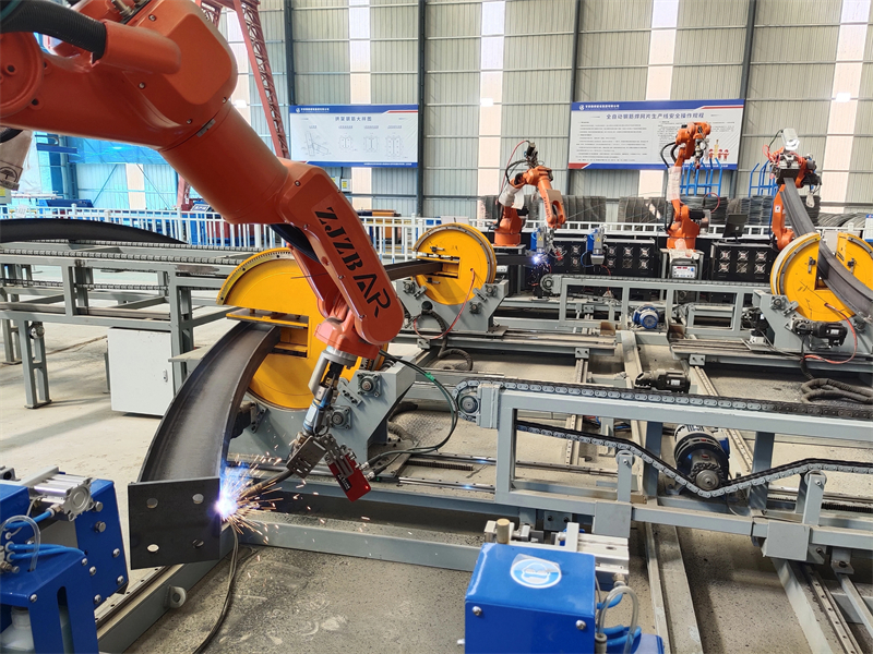 智能化生产引领行业新方向——甘肃首个全自动智能钢拱架机器人加工示范线投产侧记甘肃经济日报—甘肃经济网